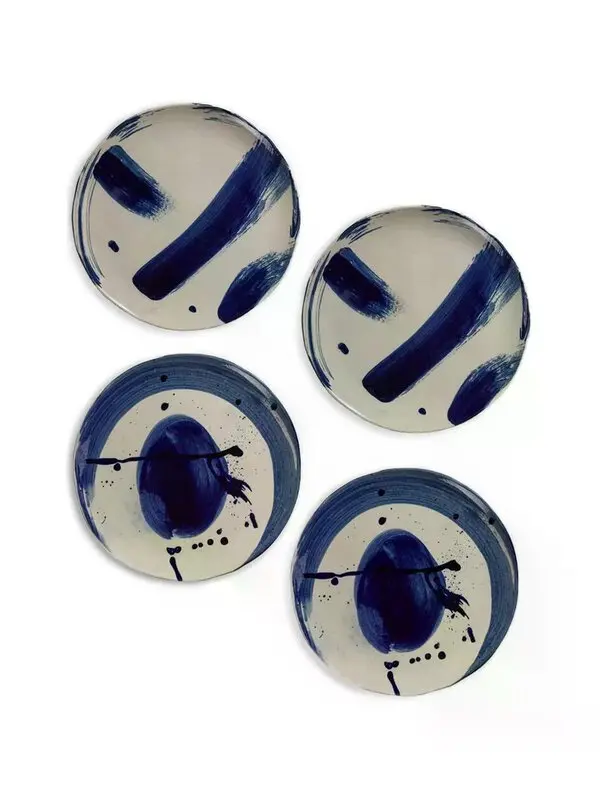 SERAX Sophia Brushstroke-print Dinner Set
