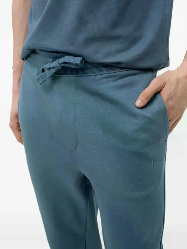 Hugo Drawstring-waist Logo-print Track Pants