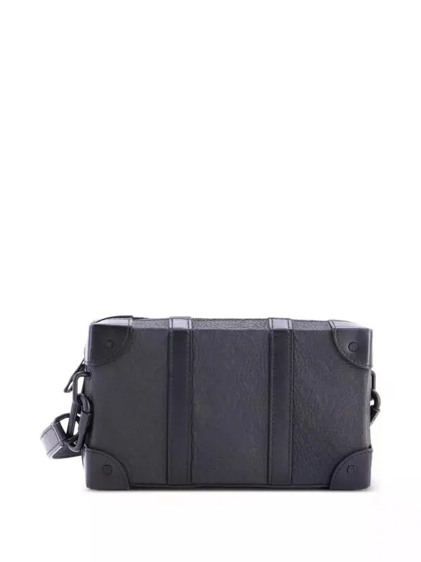 LOUIS VUITTON Soft Trunk Wallet Monogram Taurillon Leather Crossbody Bag