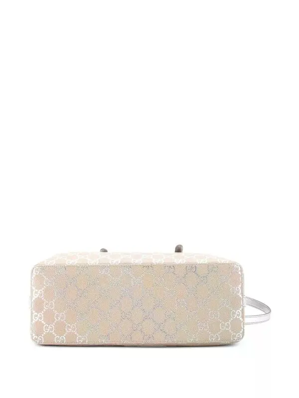 Gucci Gg Coated Canvas Small Tote Bag