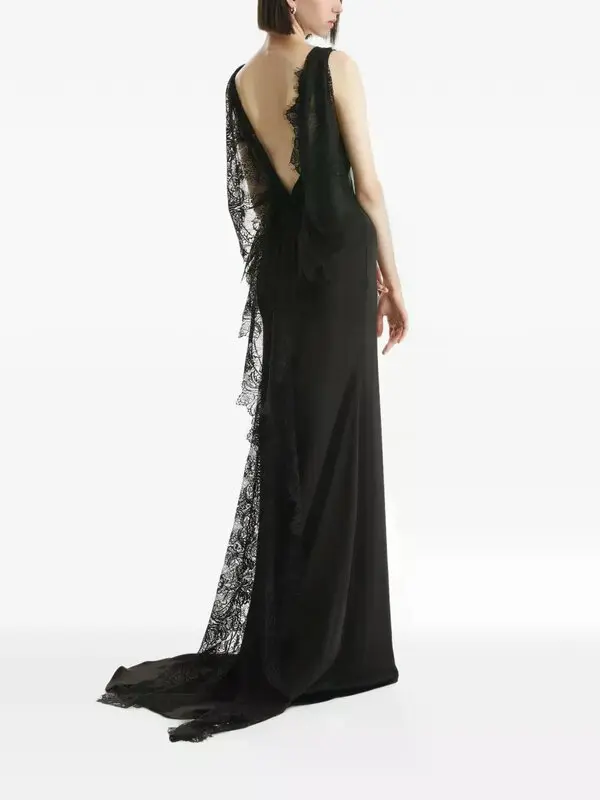 2310 STUDIO Lace-trimmed Maxi Dress
