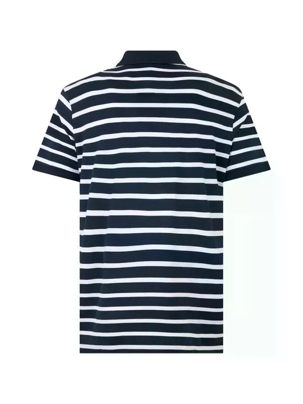 Paul & Shark Striped Short-sleeve Polo Shirt