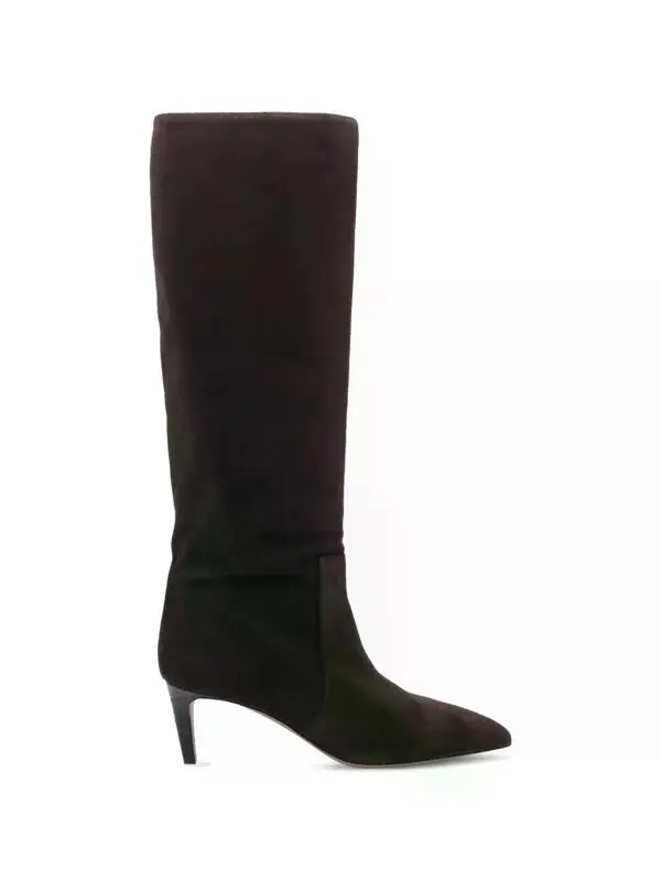 Paris Texas Pointed-toe Stiletto Boots - Brown