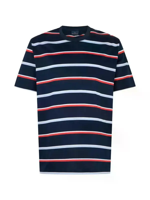 Paul & Shark Striped Cotton T-shirt