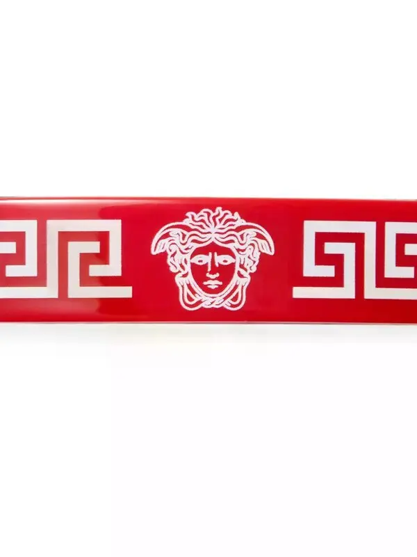 Versace Greca Pattern Medusa Head Hair Clip