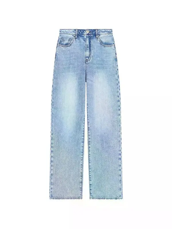 Armani Exchange Logo Plaque Jeans