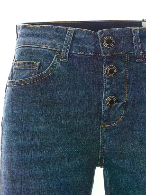 Liu Jo Logo Patch Skinny Jeans