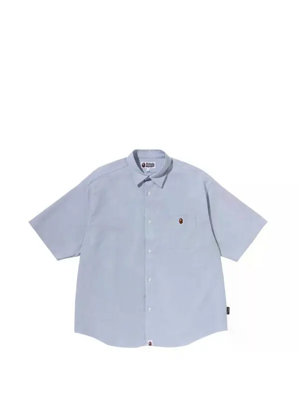 A BATHING APE Logo-print Short-sleeve Shirt