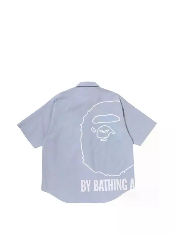 A BATHING APE Logo-print Short-sleeve Shirt