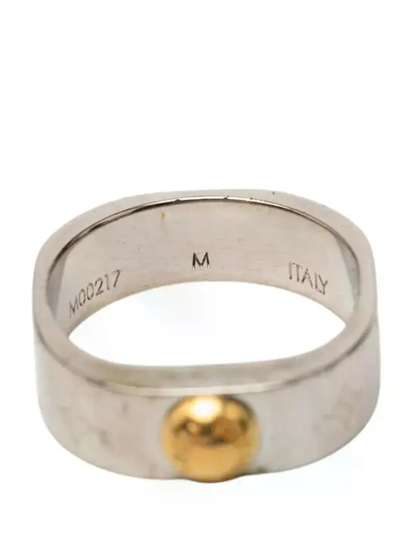 LOUIS VUITTON Brass Nanogram Ring