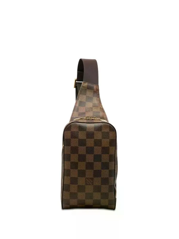 LOUIS VUITTON Damier Ebene Geronimos Crossbody Bag