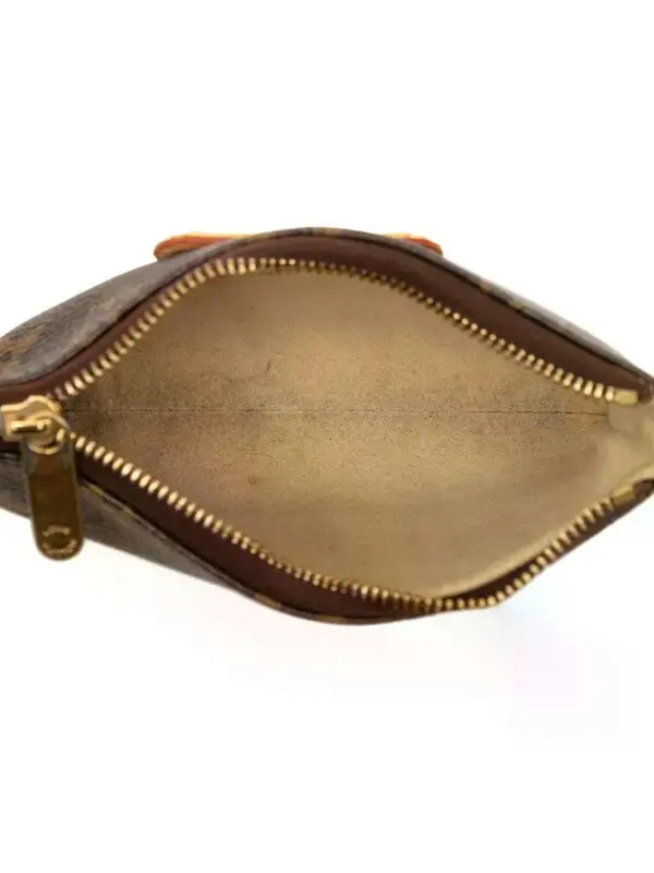 LOUIS VUITTON Monogram Millia Pm Shoulder Bag - Brown