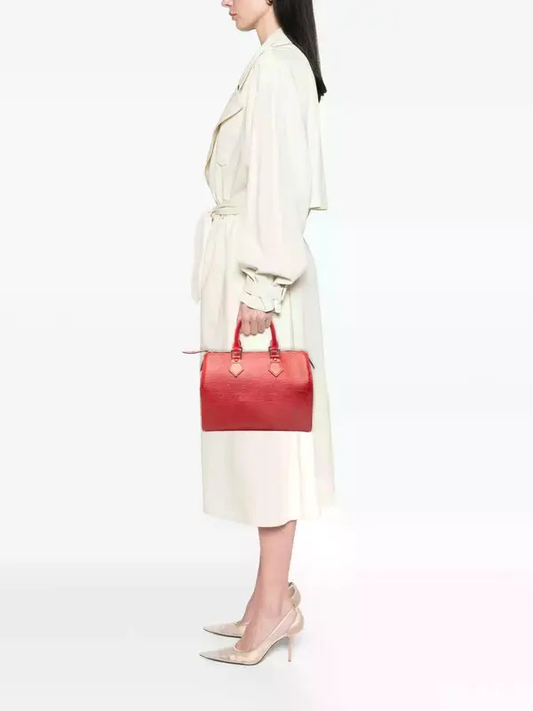 LOUIS VUITTON Epi Speedy 25 Boston Bag - Red