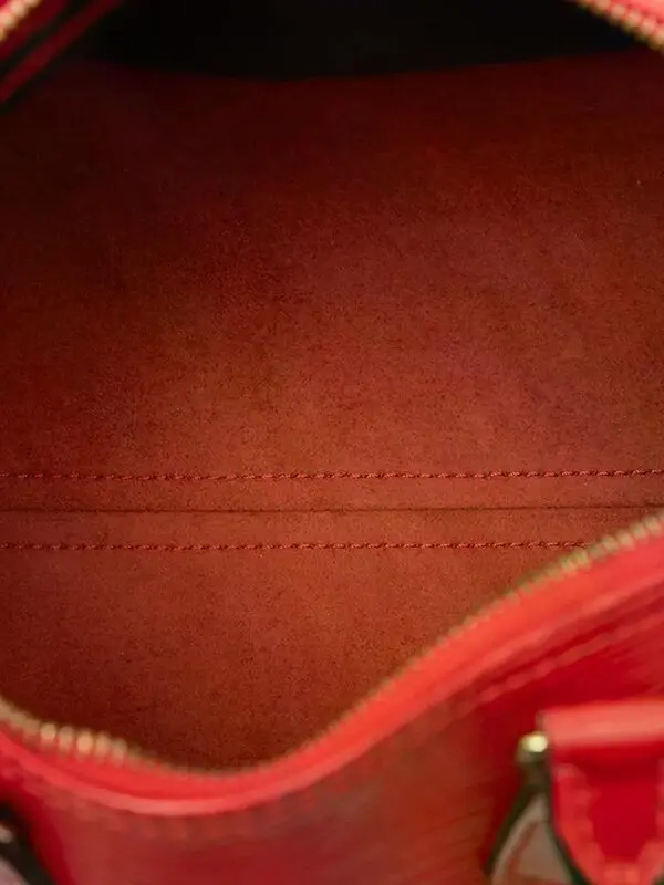 LOUIS VUITTON Epi Speedy 25 Boston Bag - Red