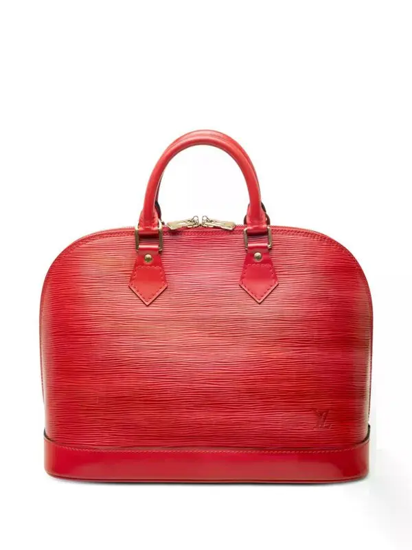 LOUIS VUITTON Epi Alma Pm Handbag - Red