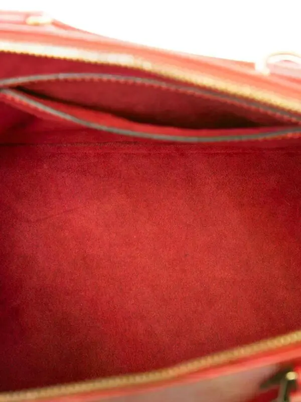 LOUIS VUITTON Epi Alma Pm Handbag - Red