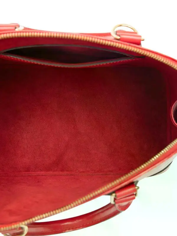 LOUIS VUITTON Epi Alma Pm Handbag - Red