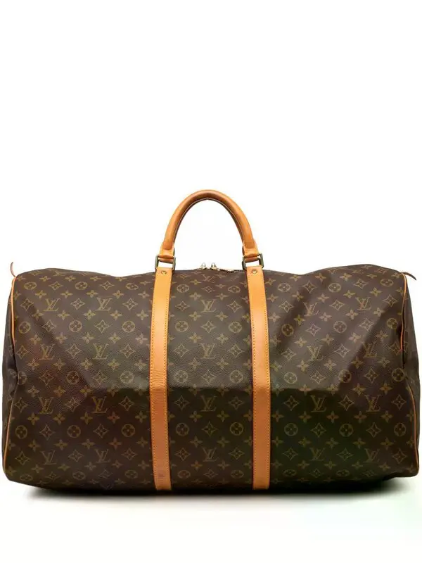 LOUIS VUITTON Keepall 60 Travel Bag - Brown