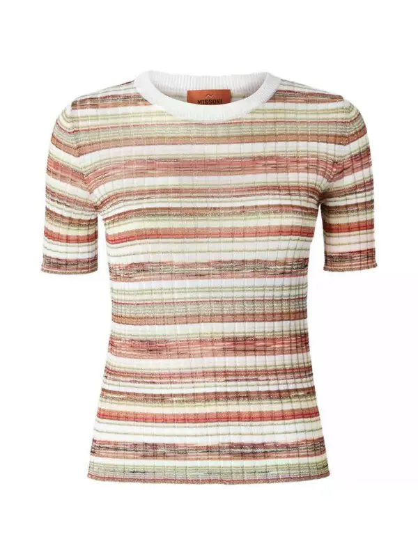 Missoni Striped Ribbed-knit Sweater