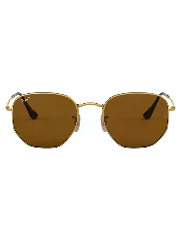 Ray-ban Round Frame Sunglasses - Brown