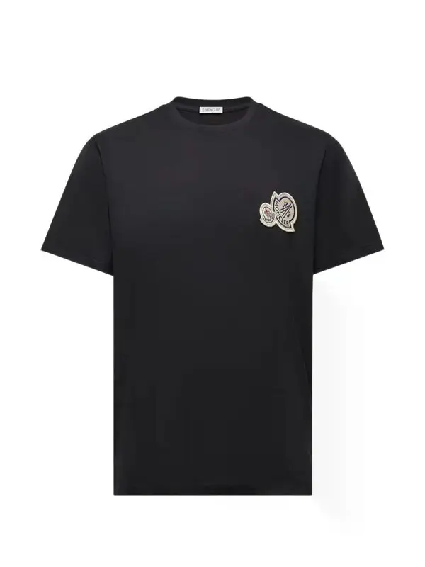 Moncler Double Logo-patch T-shirt