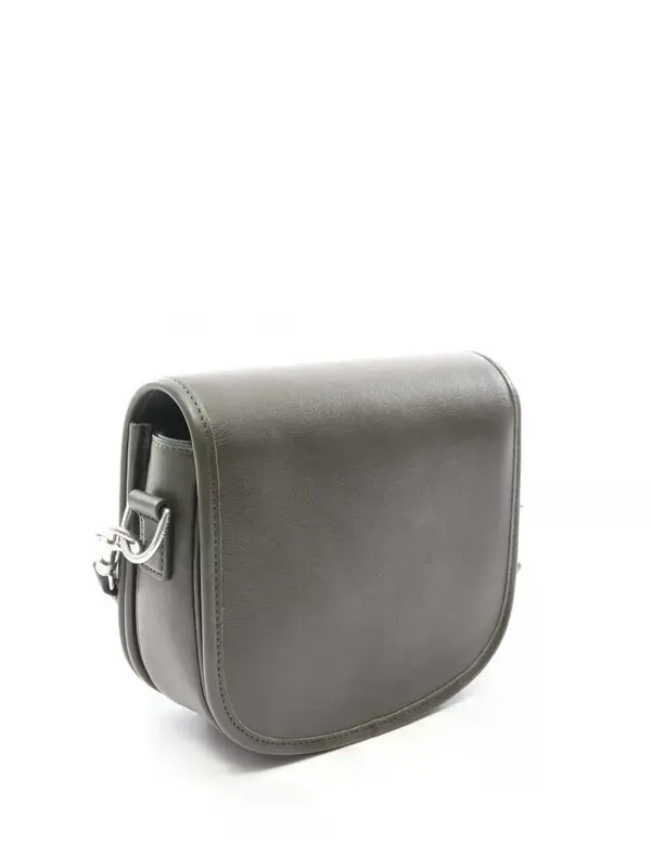 Celine Small Shiny Calfskin Besace Clea Satchel - Green