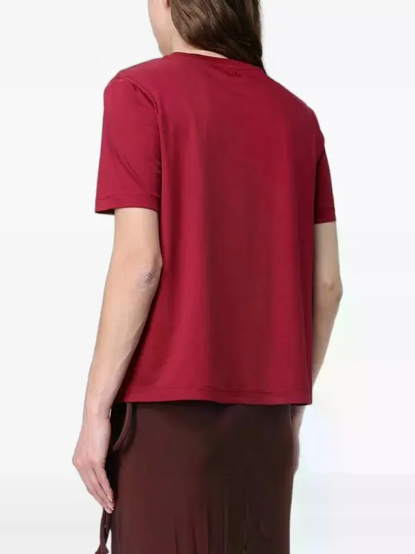 Max Mara Dark Jersey Crew Neck T-shirt