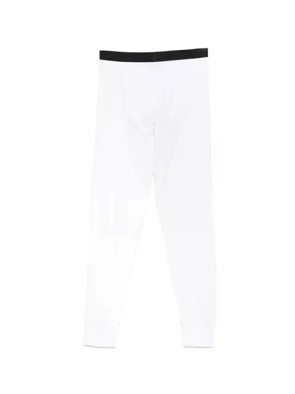 TOM FORD Logo-waistband Long Johns - White