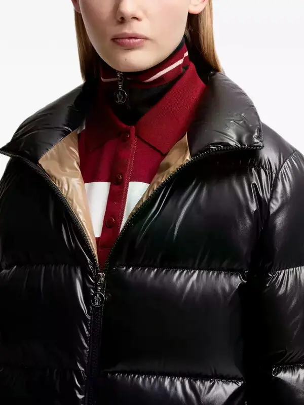 Moncler Abbadia Quilted Down Jacket - Black