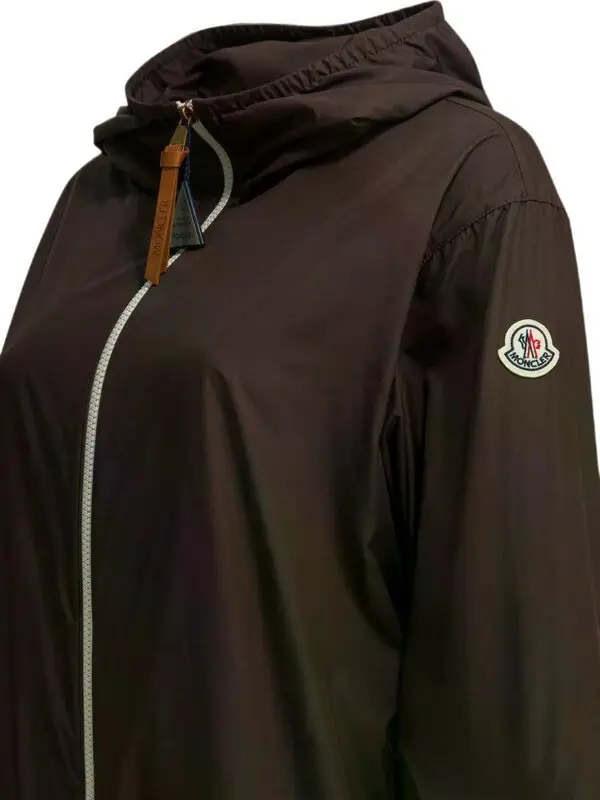 Moncler Logo Patch Hooded Jacket