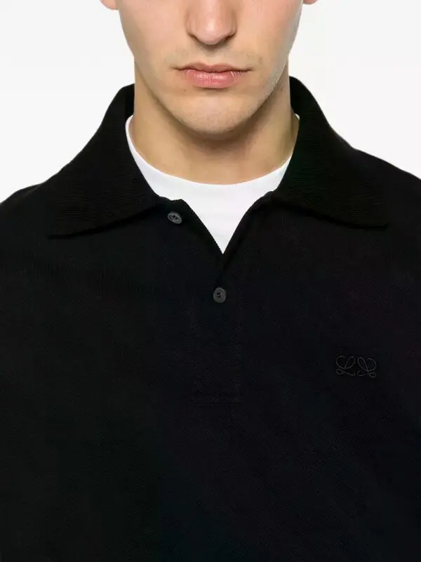 Loewe Anagram-embroidered Polo Shirt