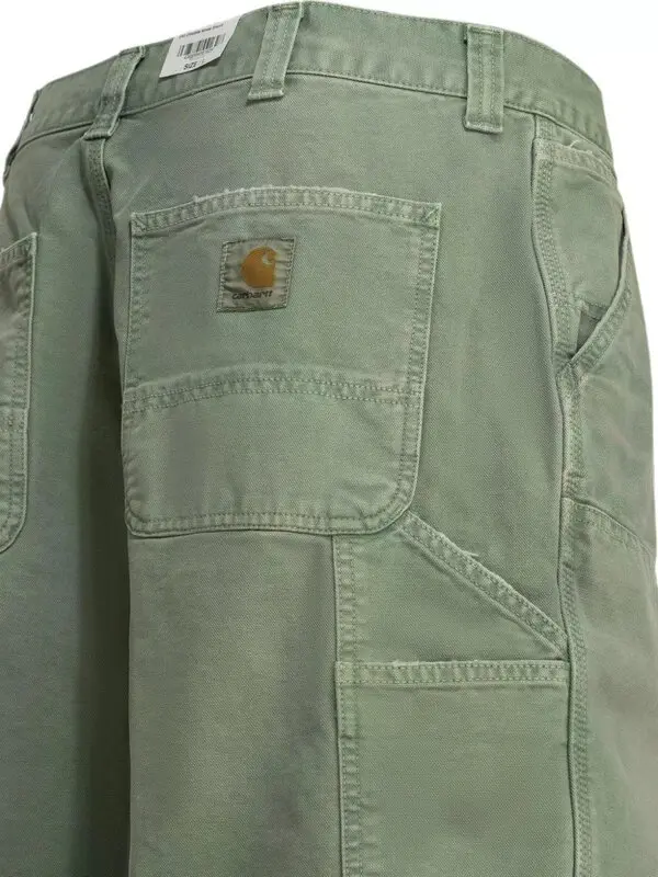 Carhartt Work In Progress Rivet Embellished Cotton Shorts