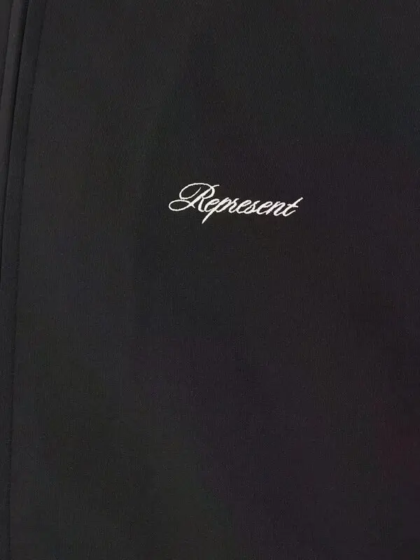 REPRESENT Embroidered-logo Piped-detail Track Jacket
