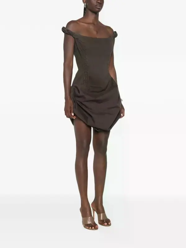 Magda Butrym Off-shoulder Mini Dress