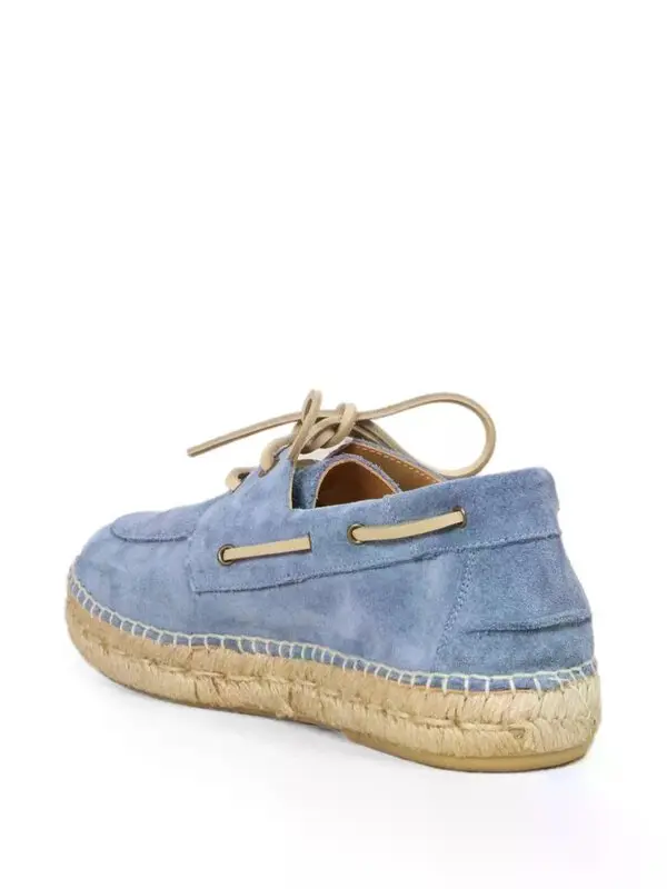 ABARCA Boat Shoes With Contrast Stitching