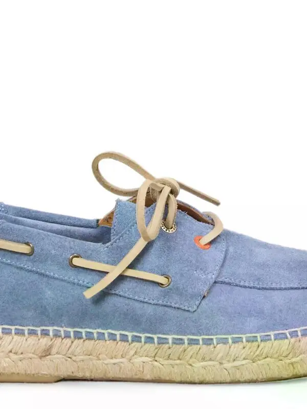 ABARCA Boat Shoes With Contrast Stitching