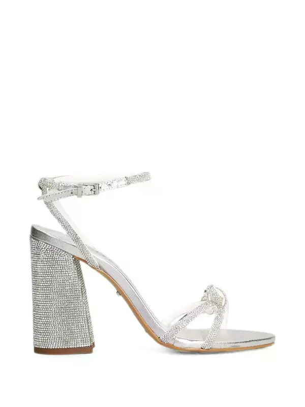 WERNER Crystal Embellished Bow Sandals