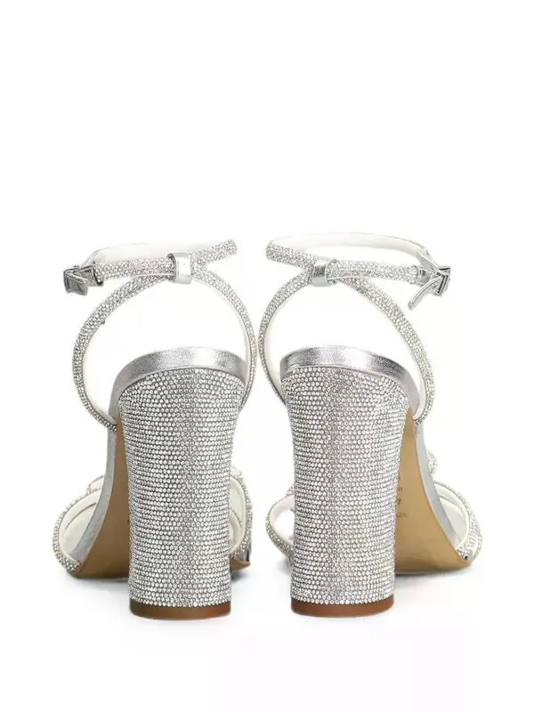 WERNER Crystal Embellished Bow Sandals