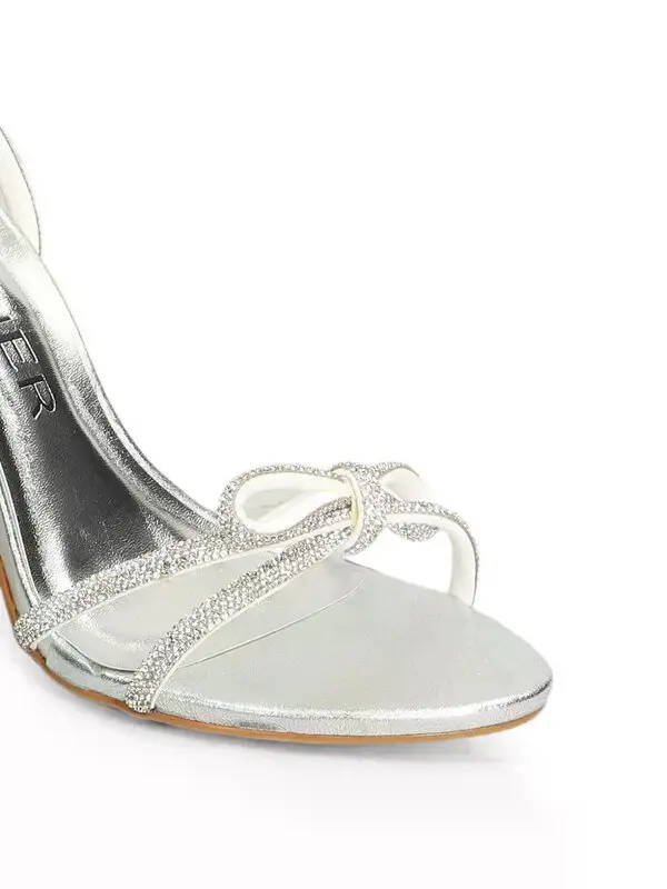 WERNER Crystal Embellished Bow Sandals