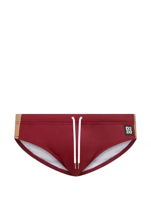 Dsquared2 Upside Down Swim Briefs - Red
