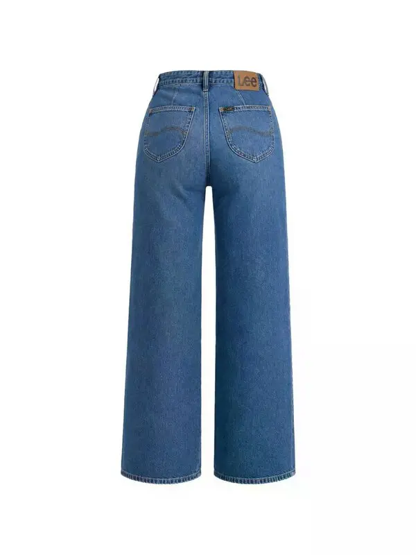 LEEM Stella Wide-leg Denim Jeans