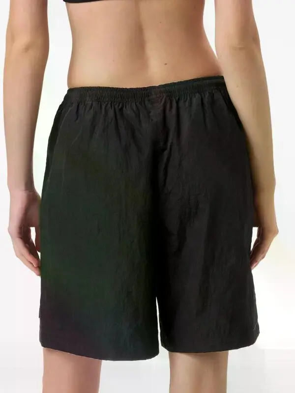 FILA X Hailey Bieber Crinkled Texture Shorts