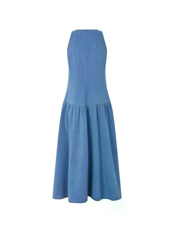 Baum Und Pferdgarten Almina Denim Maxi Dress
