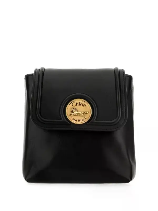 Chloé Horse Medal Foldover Backpack