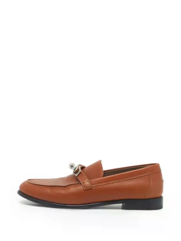 Hermès Destin Leather Loafers
