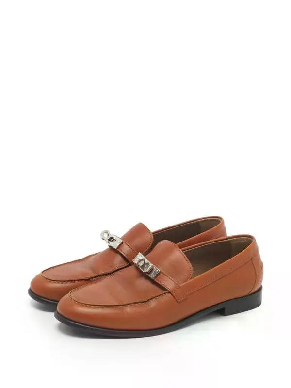 Hermès Destin Leather Loafers