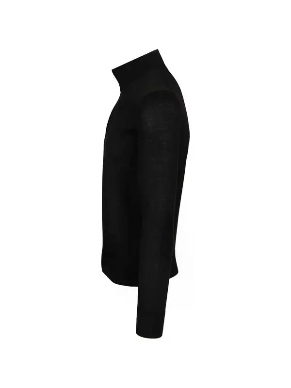 AL DUCA D’AOSTA 1902 Quarter-zip Merino Wool Sweater