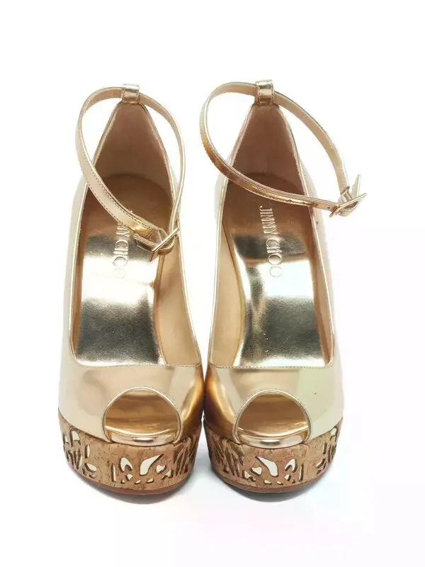 JIMMY CHOO Prova Wedge Sandals
