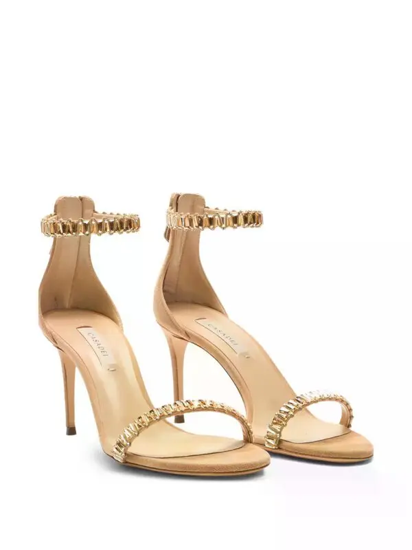 Casadei Julia Heaven Sandals - Neutrals