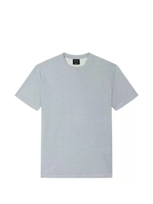 Armani Exchange Monogram-print Cotton T-shirt